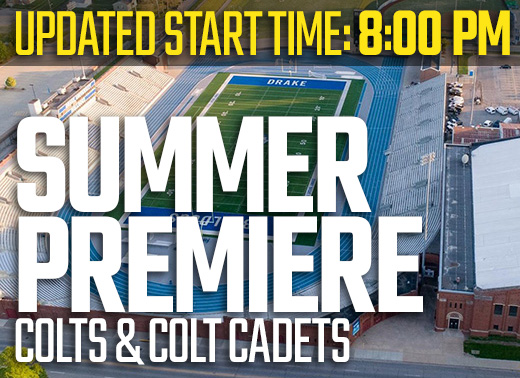Colts Summer Premiere SUNDAY